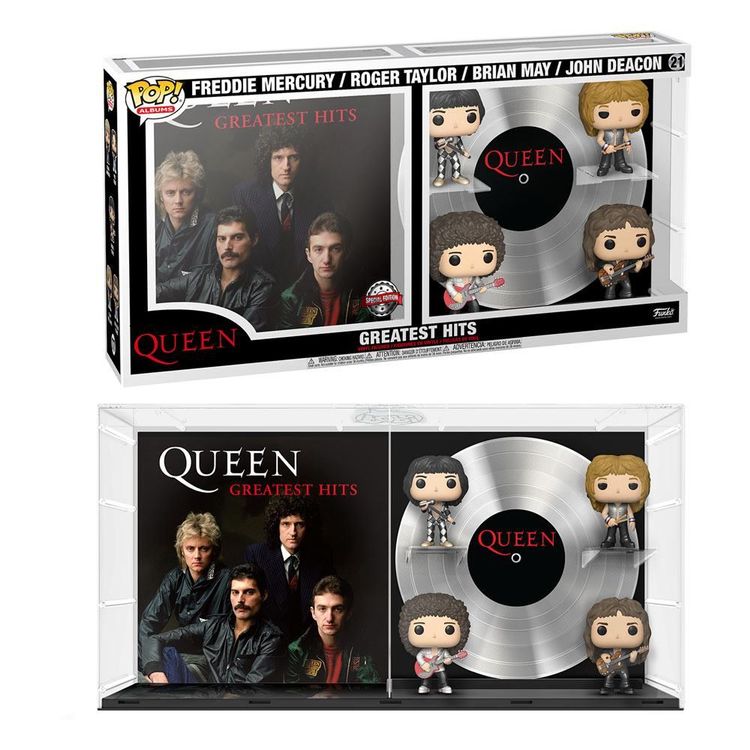 Queen POP! Albums Vinyl Figuren 4er-Pack (Neu (gemäss Beschreibung)) in ...