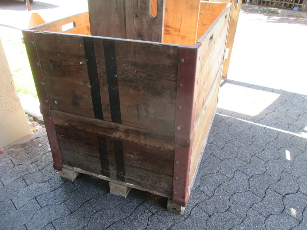 5 Rahmenpaletten / Palettrahmen, original SBB, gebraucht (Gebraucht) in für CHF 201 – nur ...