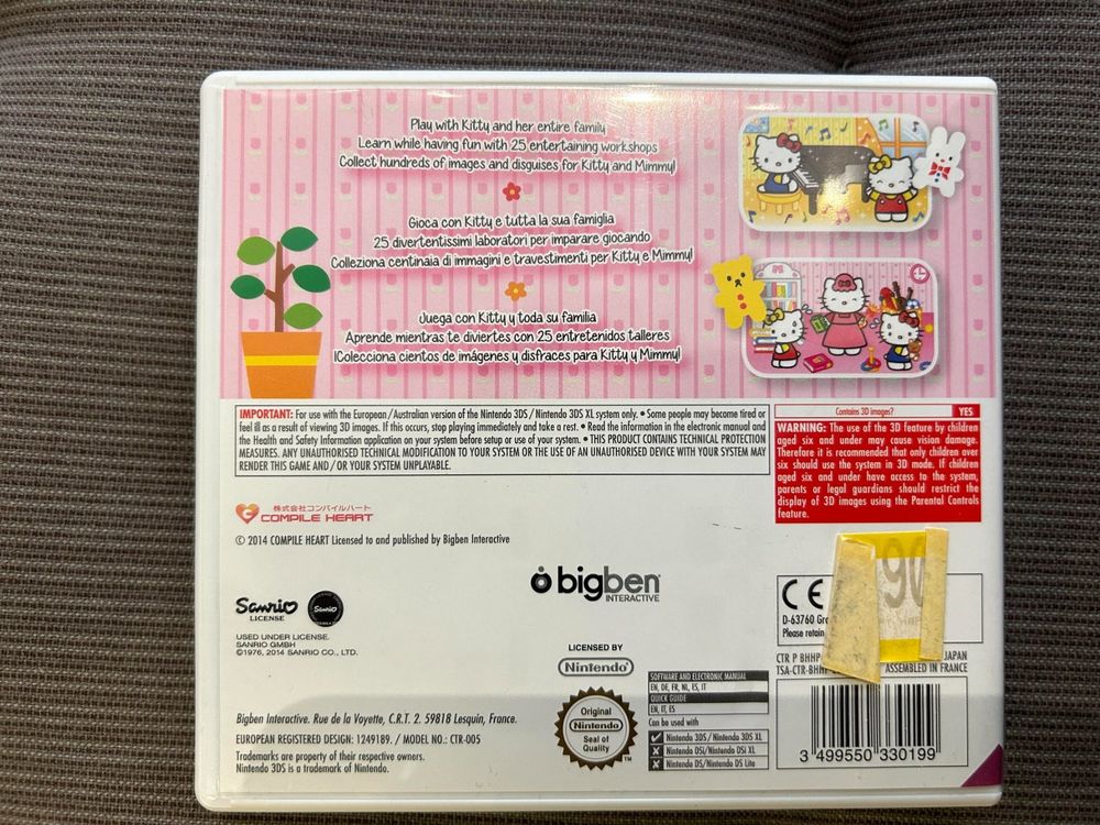 Hello Kitty Happy Happy Family Nintendo 3Ds ^__^ (Gebraucht) in ...