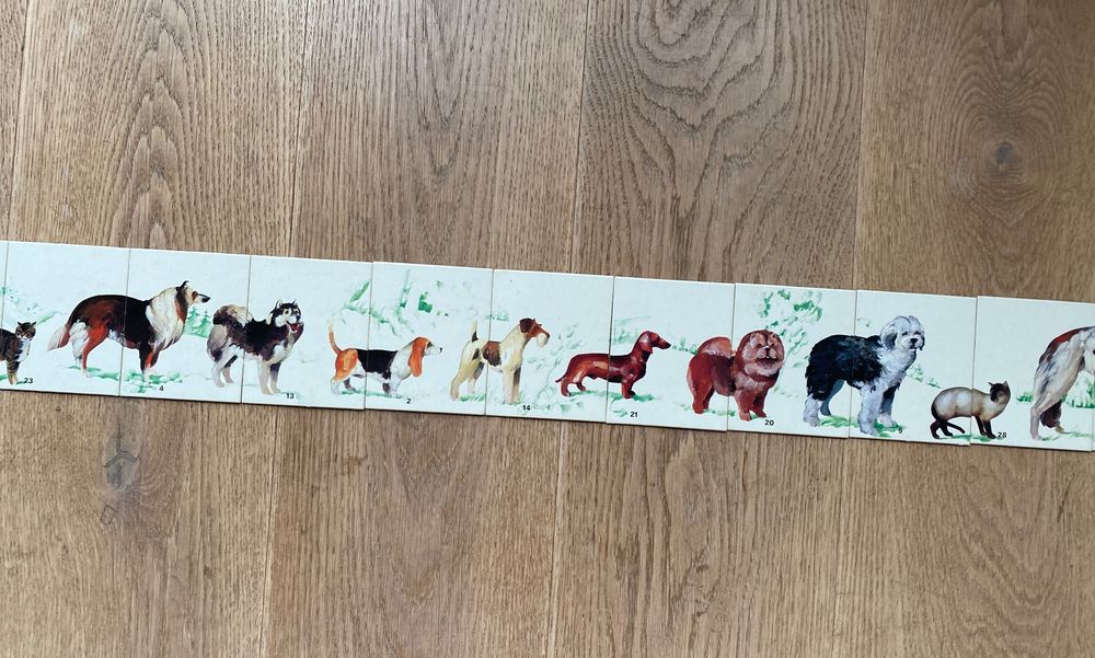 Domino Hunde und Katzen - komplett (Gebraucht) in Aarau für CHF 8 – mit ...