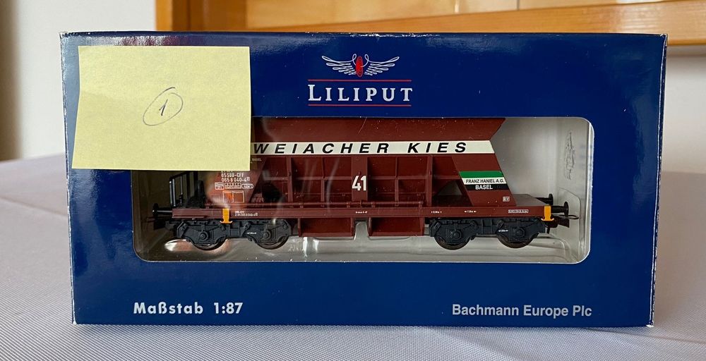 Weiacher Kieswagen der SBB von Liliput | Kaufen auf Ricardo