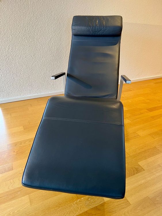 Team by Wellis - MaRe Designer-Liege in Leder anthrazit | Kaufen auf ...