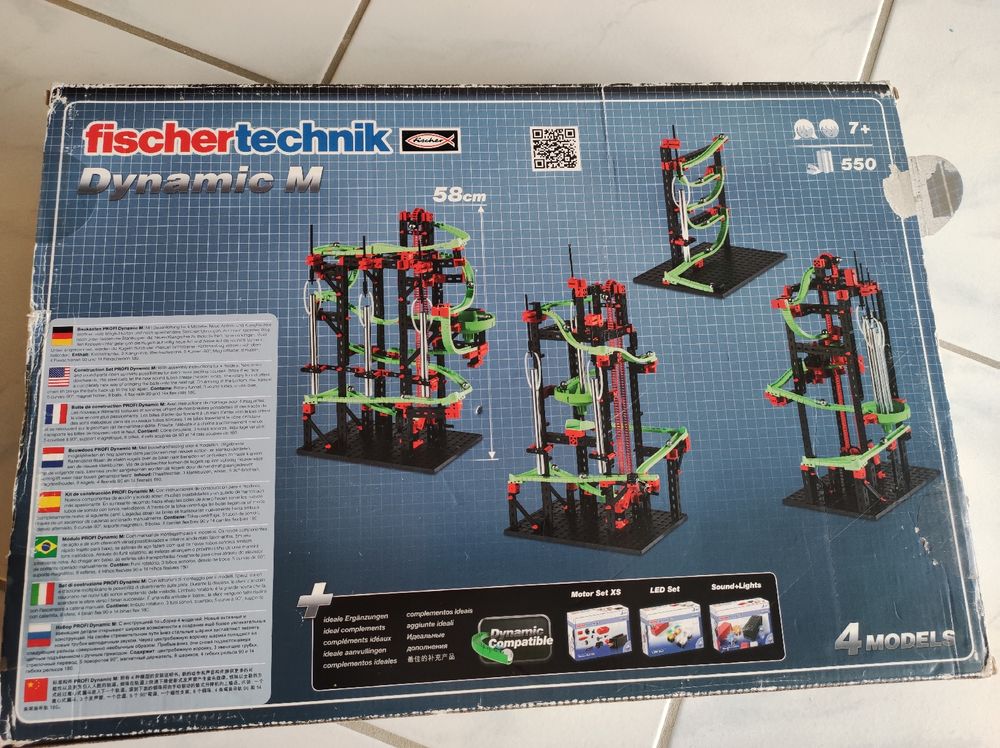 Kugelbahn Fischertechnik Dynamic M (Gebraucht) in Zäziwil für CHF 9 – mit Lieferung auf Ricardo ...