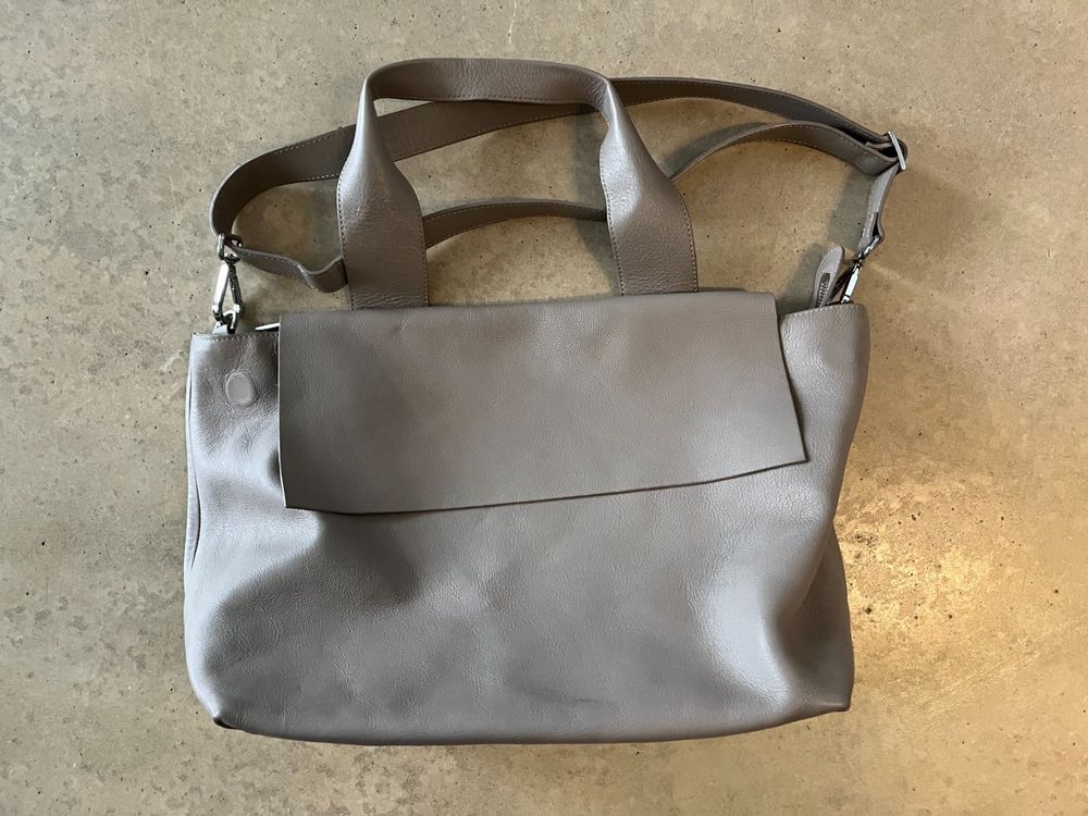 COS Ledertasche Beige | Kaufen auf Ricardo