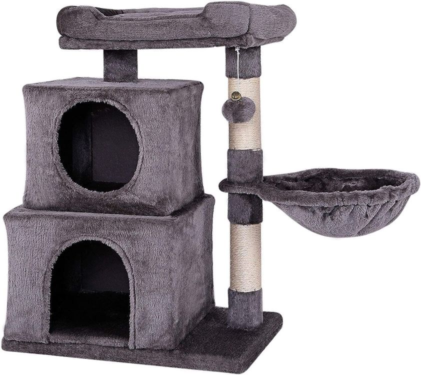 Kratzbaum Katzenbaum Stabiler Kletterbaum Spielhaus Turm 70 (Neu (gemäss Beschreibung)) in ...