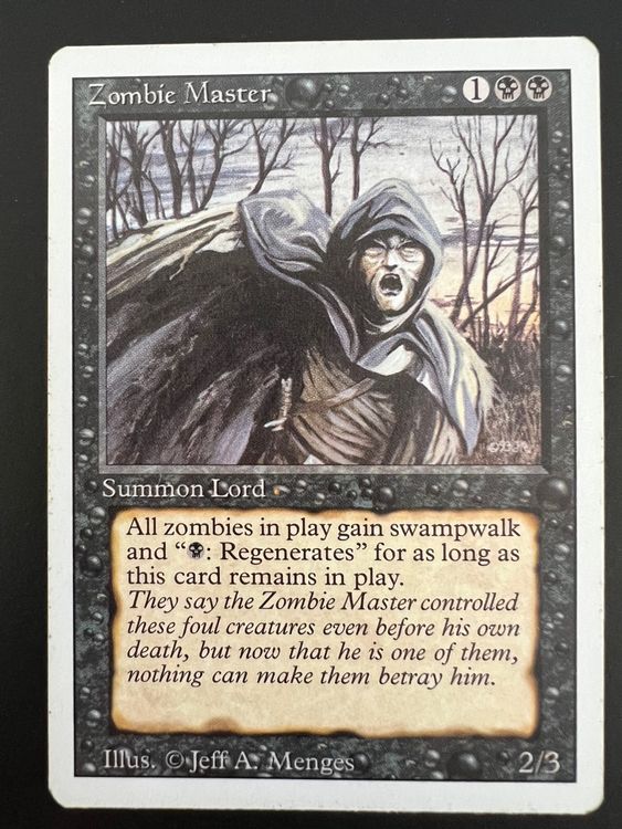 Zombie Master – Magic / MTG - Revised / 1994 (Neu (gemäss Beschreibung ...