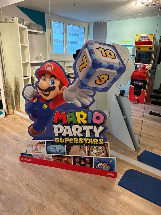 Super Mario Party Superstars Karton Aufsteller Display (Neu (gemäss ...