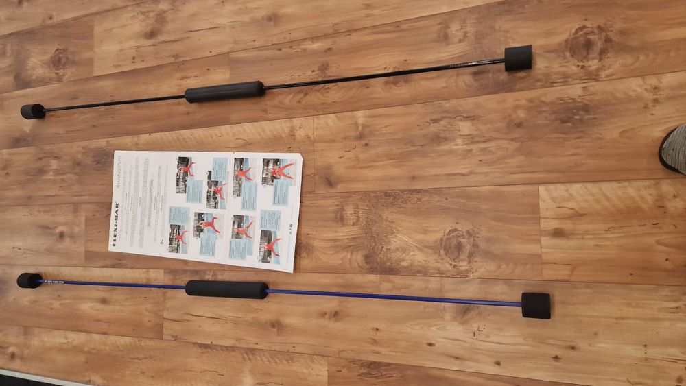 Flexibar schwarz und blau von Flexbar/Schwungstab/Swingstick | Kaufen auf Ricardo