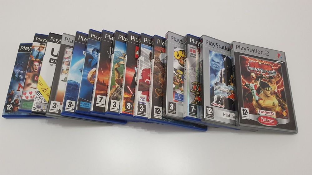 15 jeux PS2 / 15 PS2 Spiele (Tekken, Harry Potter, ...) (Gebraucht) in Puidoux für CHF 40 – mit ...