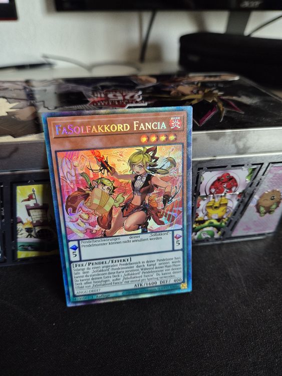 Yu-Gi-Oh! Karte - Fasolfakkord Fancia - Collectorsrare (Neu (gemäss ...