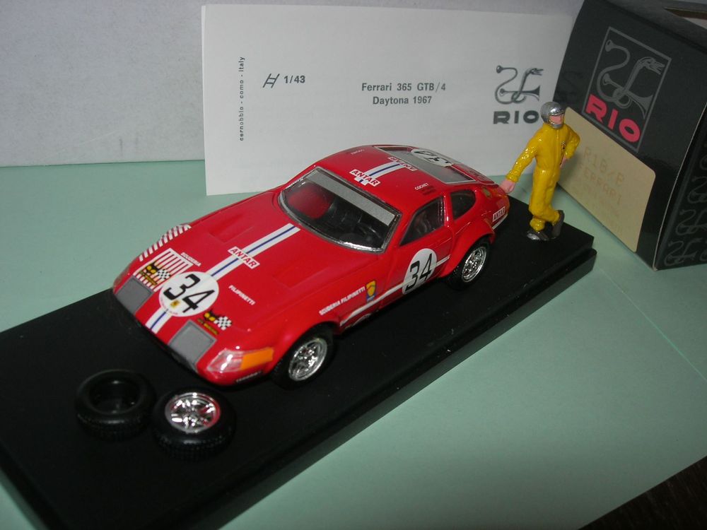 Ferrari 365 GTB/4 Daytona 1967 N°34 * Rio 1:43 (Neu und ...