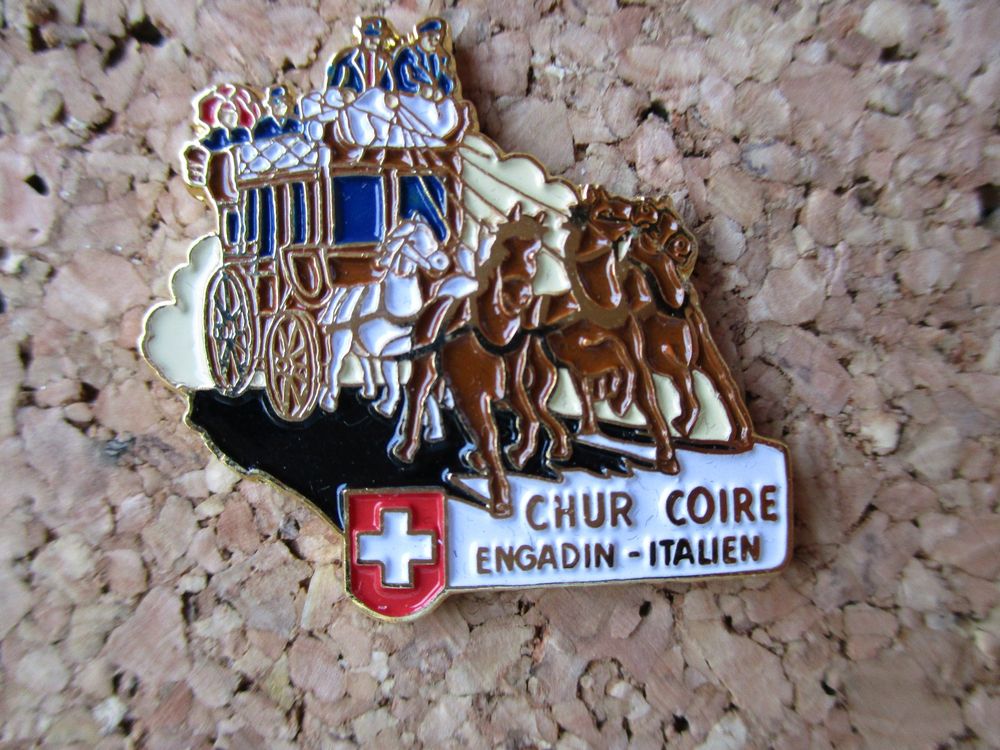 Kutsche Post Chur Engadin Pin | Kaufen auf Ricardo