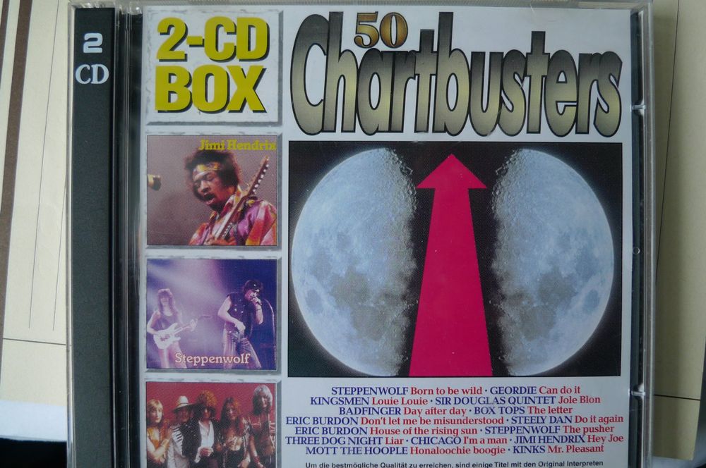 2 CD Chartbusters - mit vielen Songs aus den 70ern (Gebraucht) in ...
