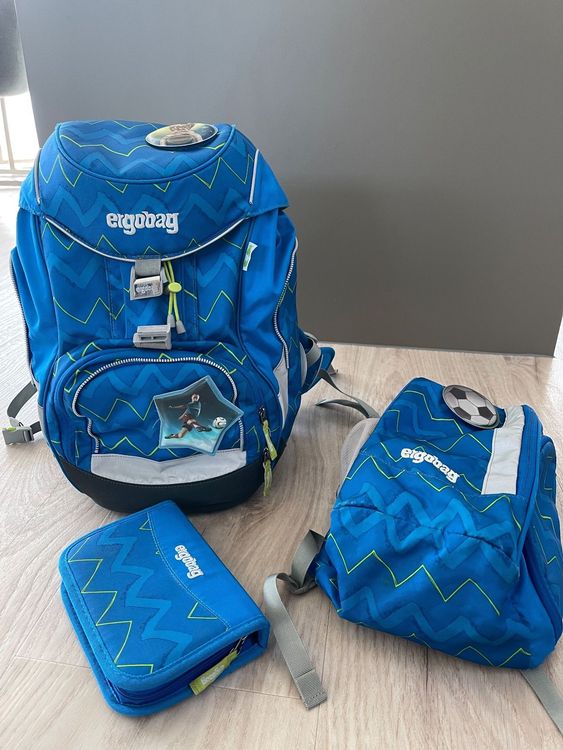 Schulrucksack / Ergobag / Fussball | Kaufen auf Ricardo