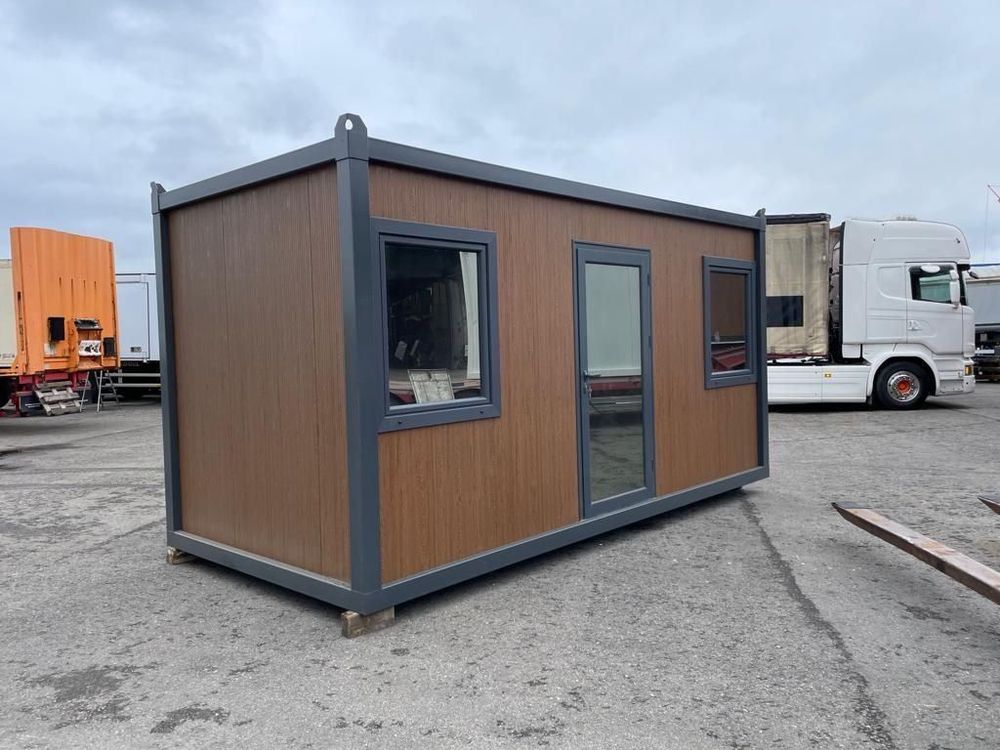 Hofladen Bürocontainer Baucontainer 6m / Vorführcontainer (Neu (gemäss Beschreibung)) in ...