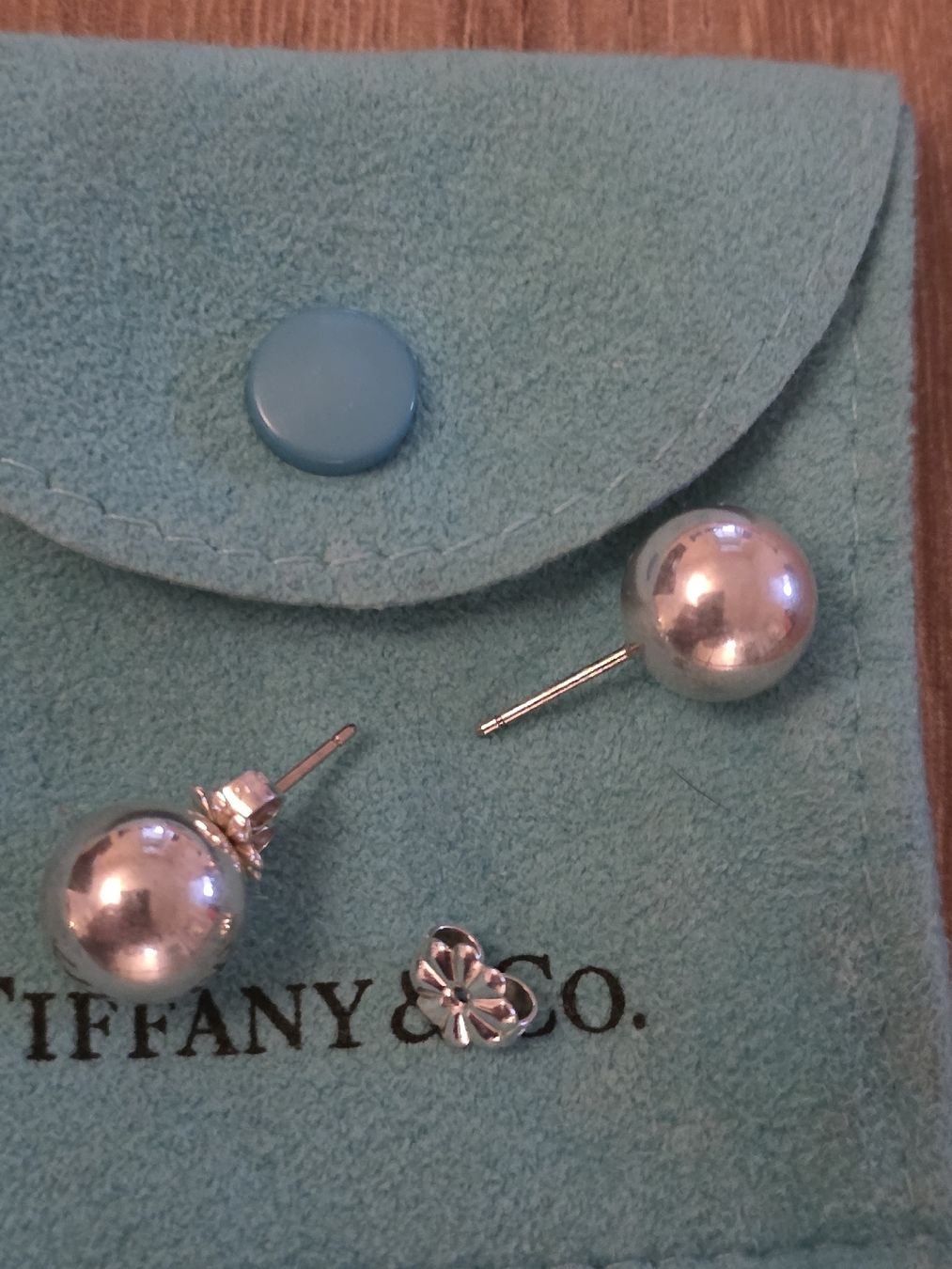 Tiffany &Co . 925 Silber Ohrringe 100% Original (Gebraucht) in ...