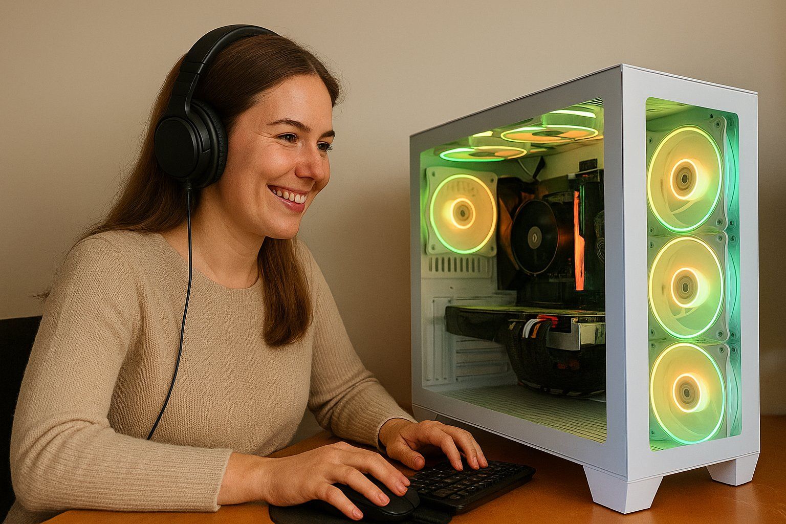 🤍 High-End Full AMD Gaming PC: Ryzen & RX 5700 XT (Gebraucht) in Olten ...