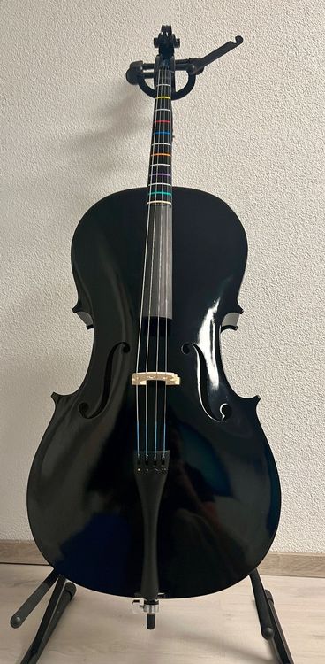 Cello Thomann Gothic Black 4/4 BK inkl. Zubehör (Gebraucht) in ...
