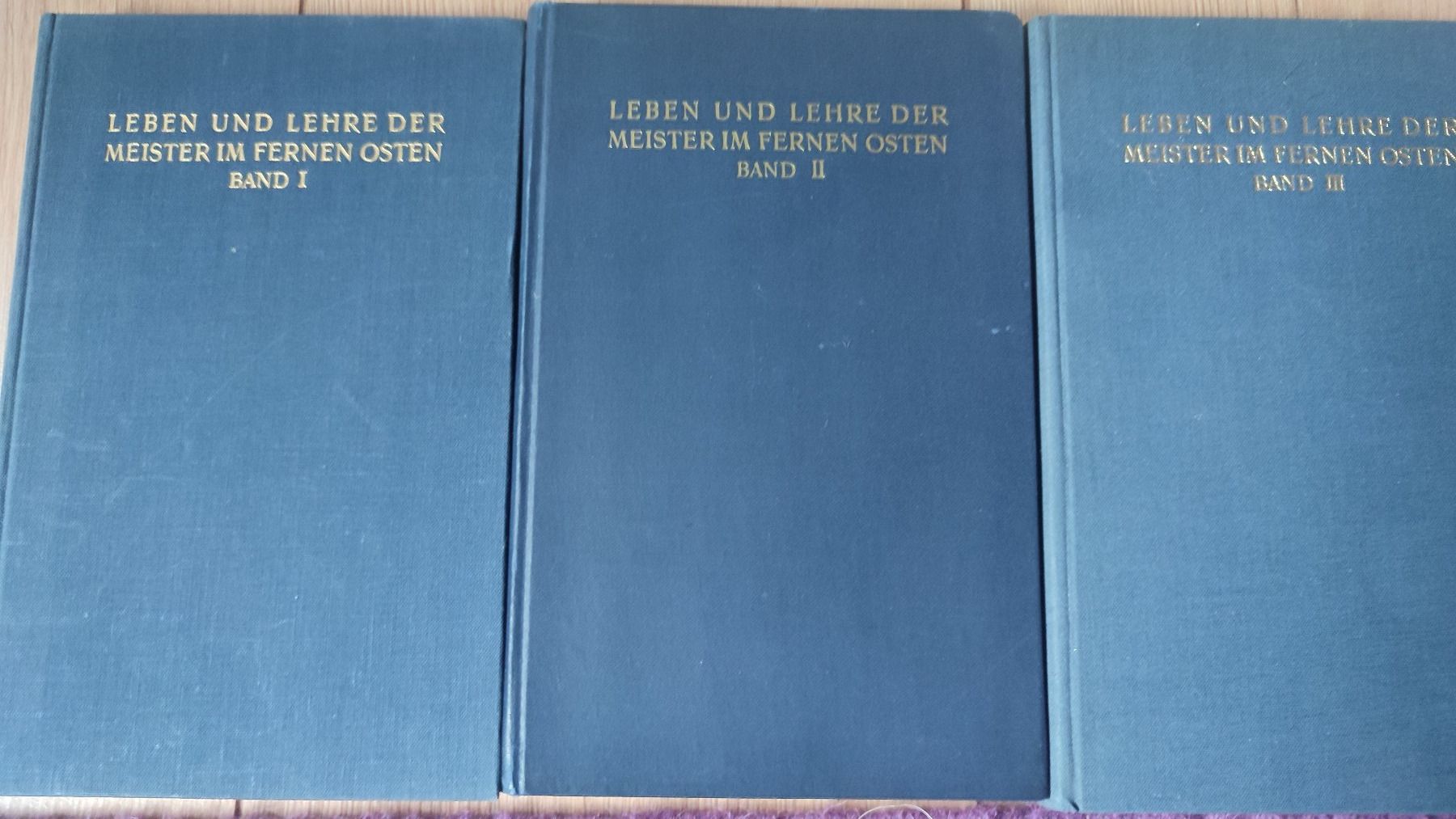 leben und lehren der meister im fernen osten alle drei bände (Gebraucht ...