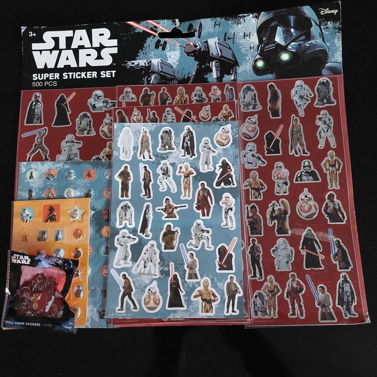 STAR WARS STICKER SET | Kaufen auf Ricardo