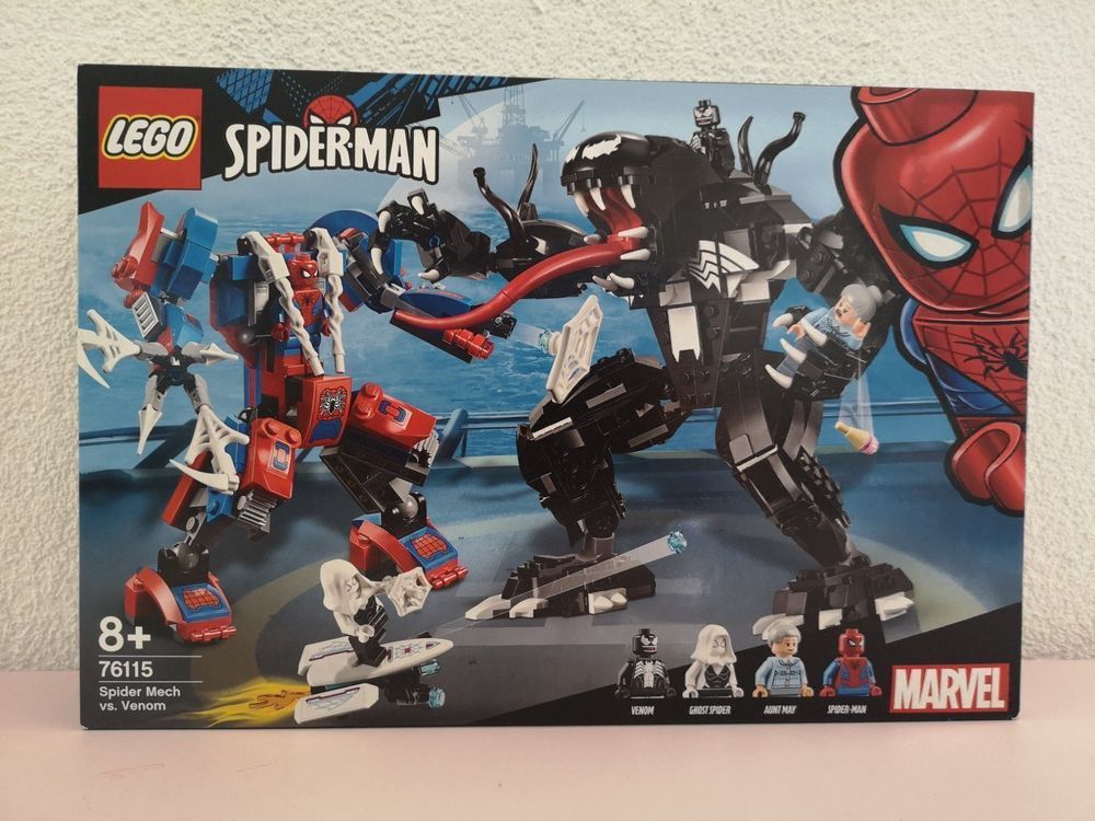 Lego 76115 Marvel Spider Mech Venom (Neu und originalverpackt) in ...