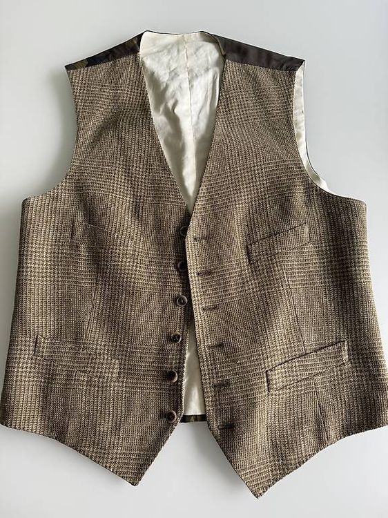 Polo Ralph Lauren Herren Weste Gr. M Tweed Camouflage Herbst (Gebraucht ...