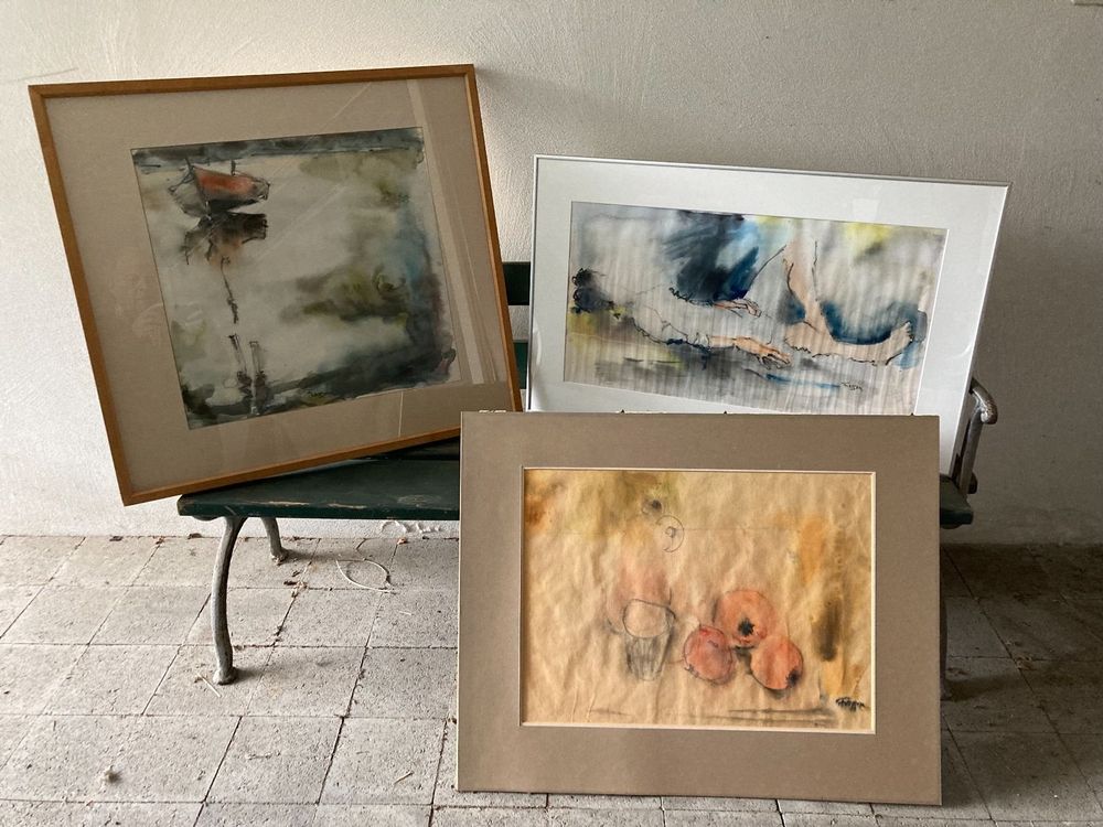 Original Aquarelle Tonio FRASSON (1922 Amriswil-2010 Luzern) (Gebraucht) in Basel für CHF 600 ...