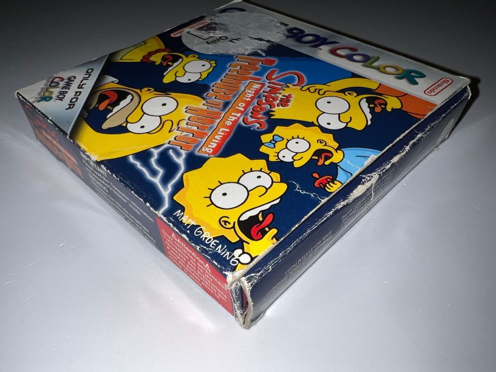 GBC - Simpsons: Night of the living Treehouse of Horror OVP | Kaufen ...