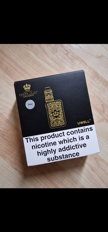 UWELL Crown IV Kit Silver | Kaufen auf Ricardo