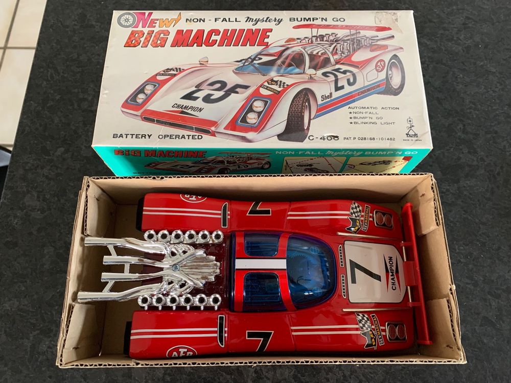 Vintage Taiyo Big Machine #7 Champion GT C406, Mystery Bump (Gebraucht ...