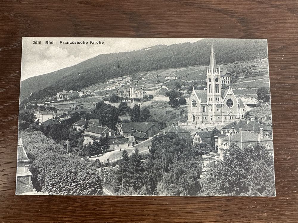 Alte AK Ansichtskarte Biel Bienne ungelaufen (Gebraucht) in Biel/Bienne für CHF 5 – mit ...