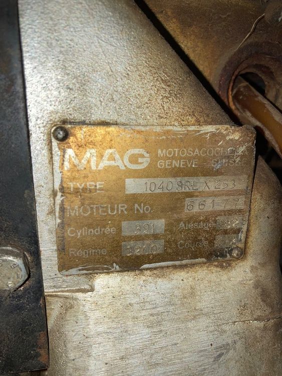 MAG Motor Motosacoche MAG 1040 und 1045 (Gebraucht) in Ermensee für CHF ...