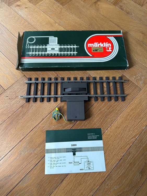 Entkupplungsgleis 5991 von Märklin für Spur 1 | Kaufen auf Ricardo