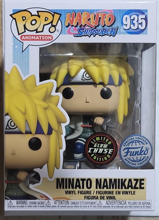 Funko Pop Naruto Minato Namikaze CHASE (Neu (gemäss Beschreibung)) in ...