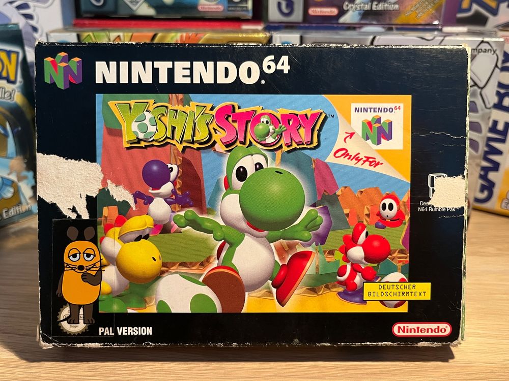 Yoshis Story OVP CIB Nintendo 64 N64 retro Pal (Gebraucht) in St ...