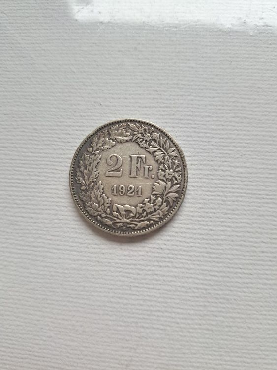 2fr.- Münze 1921 | Kaufen auf Ricardo