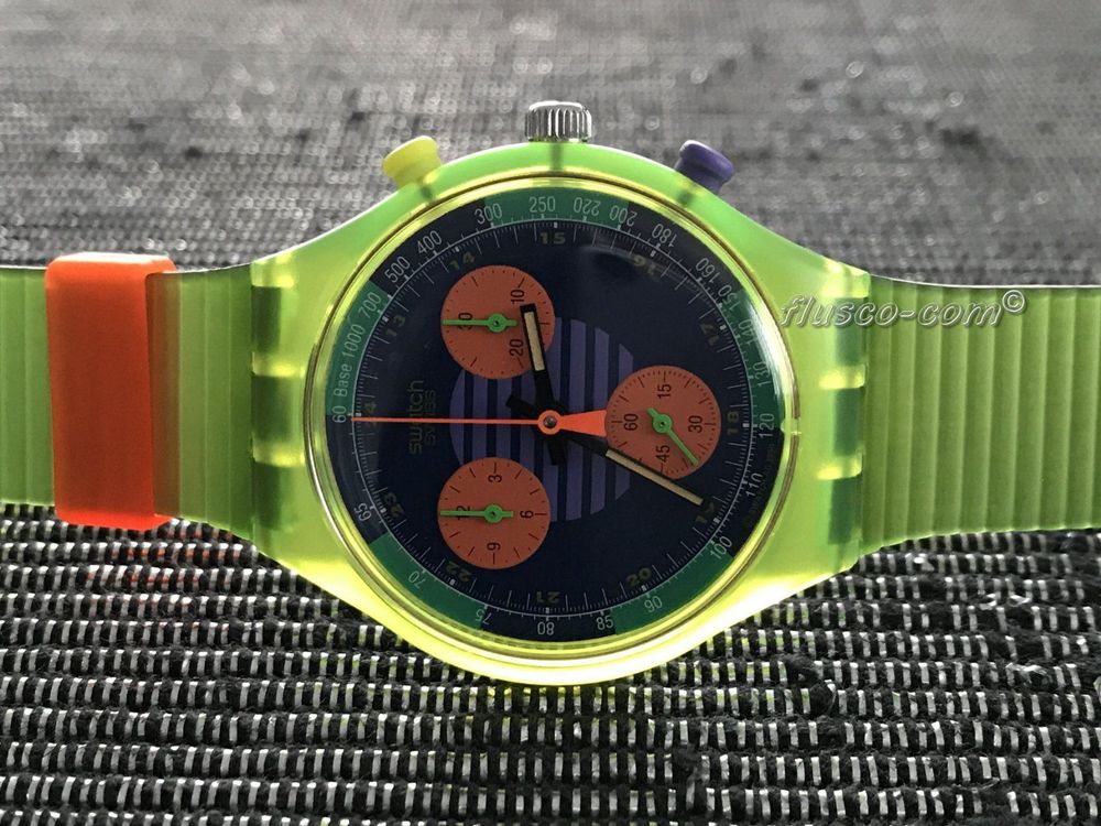 SWATCH CHRONO NEO WAVE SCJ/100 NEU (Neu und originalverpackt) in ...