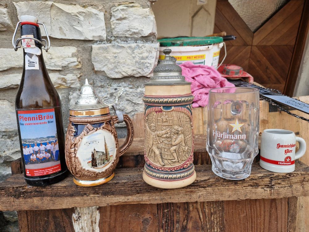 Bier .. Krüge.. Deko für Bar... Humpen... Sammler (Gebraucht) in für ...