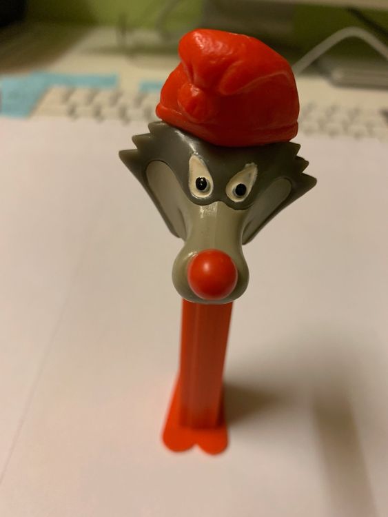 Seltener PEZ - VUCKO - Olympic Wolves von 1984 / Rarität (Neu (gemäss ...