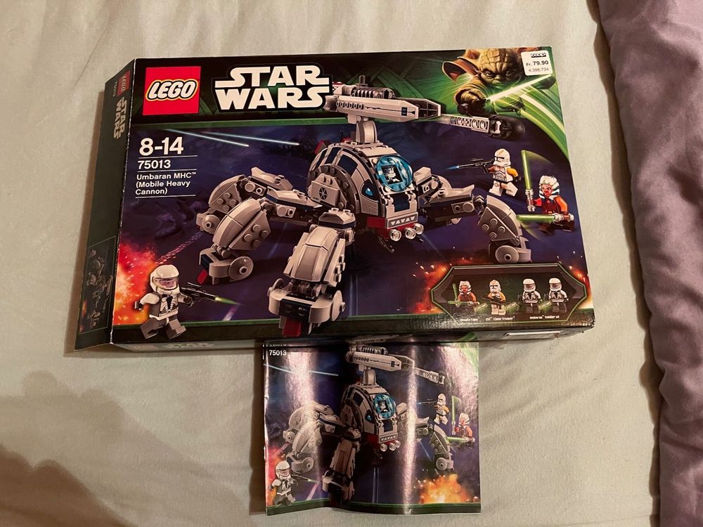 Lego star wars 75013 Umbaran Heavy Canon Komplett!! | Kaufen auf Ricardo