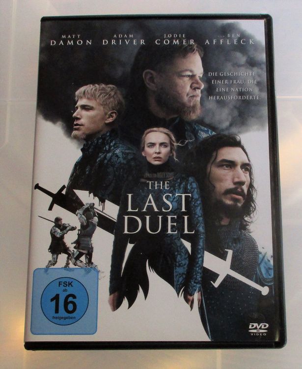 THE LAST DUEL - Ridley Scott/Matt Damon/Adam Driver (Gebraucht) in ...