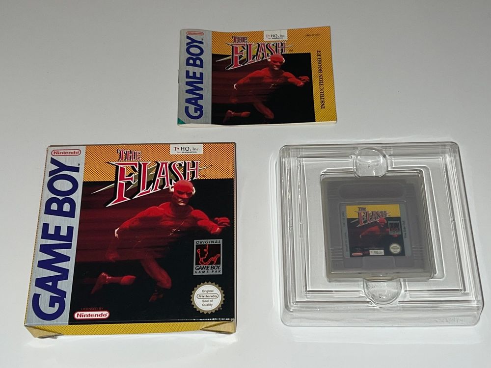 Nintendo Game Boy Classic (GB) Spiel - The Flash (OVP) (Gebraucht) in ...