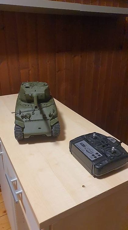 Rc Heng Long / Torro Premium Sherman Panzer 1:16, Neuwertig (Gebraucht ...