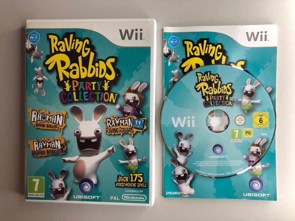 Raving Rabbids Party Collection - Wii (Gebraucht) in St.gallen für CHF ...