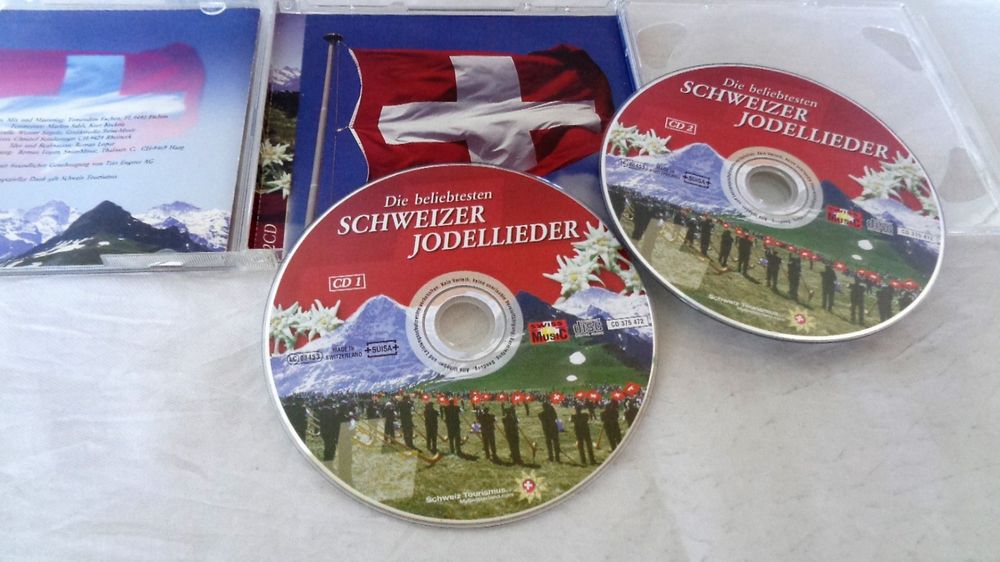 2 Jodel CD's / Die beliebtesten Schweizer Jodellieder (Gebraucht) in ...
