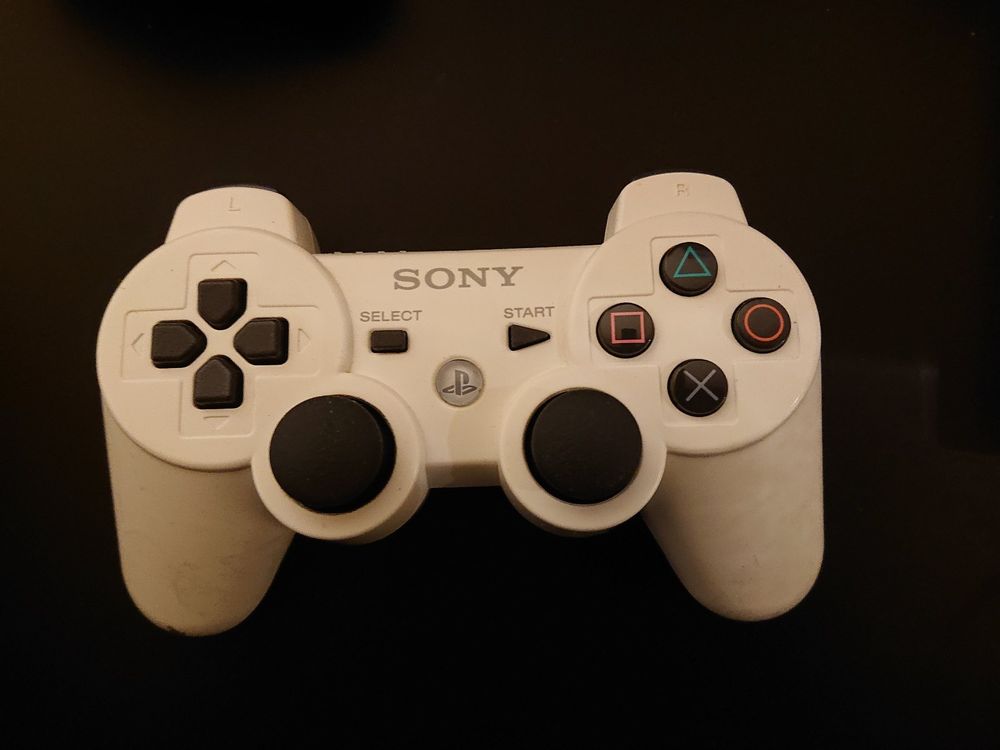 Playstation 3 PS3 - Controller - Weiss White - Original | Kaufen auf Ricardo