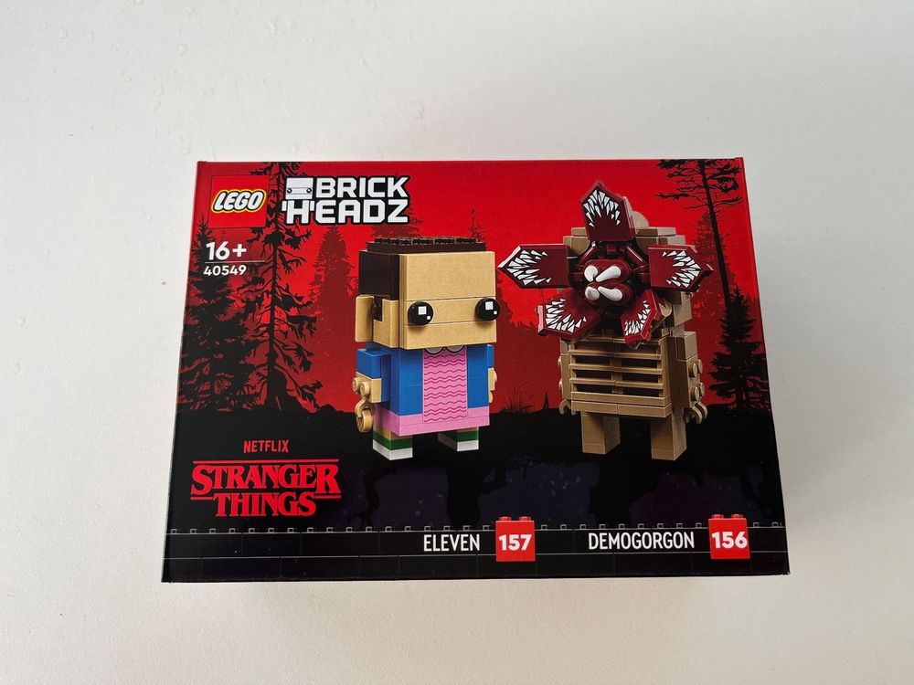 Lego 40549 BrickHeadz Stranger Things Eleven und Demogorgon (Neu und ...