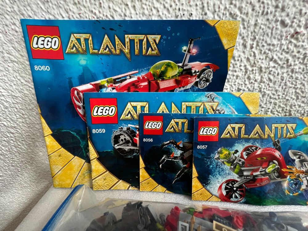 Lego Atlantis: Sets 8060, 8059, 8056, 8057 gebracht! (Gebraucht) in ...