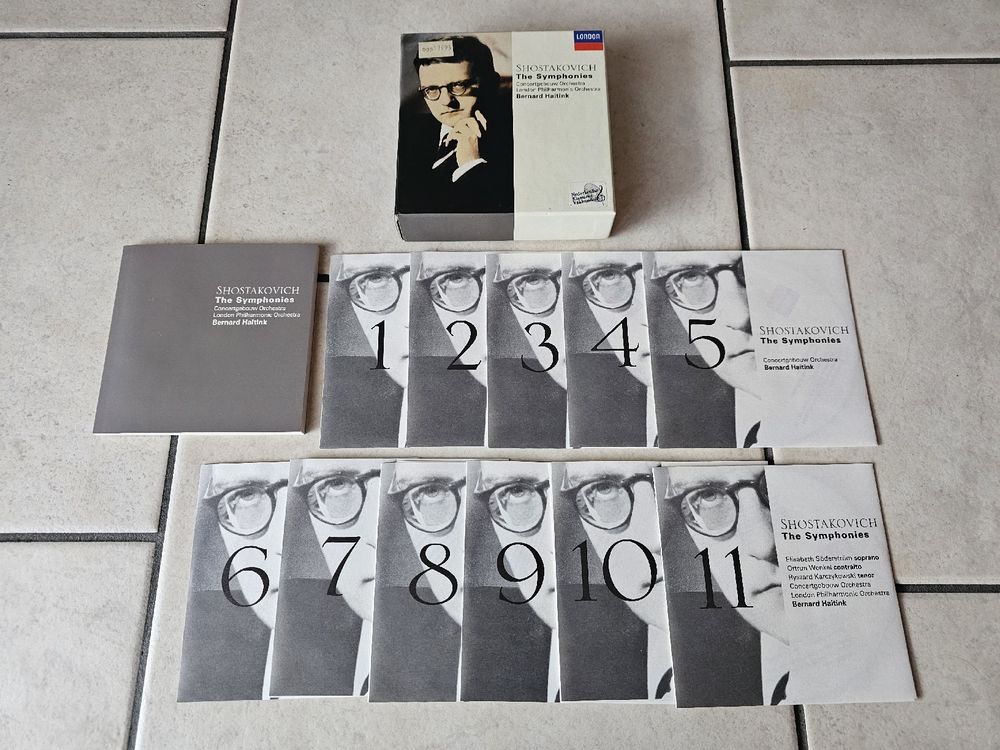 Shostakovich - The Symphonies / 11 CD Box (Gebraucht) in Schneisingen für CHF 11.5 – mit ...