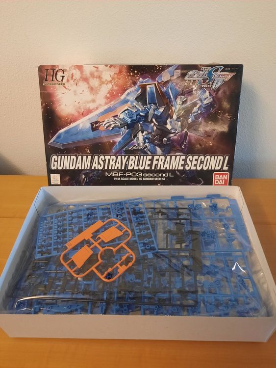 Gundam Astray Blue Frame Second L 1/144 (Neu und originalverpackt) in ...